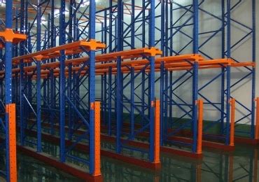 FIFO Racking System Pallet Flow Rack Pallet Racking System OKE