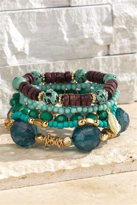 Boho Multi Layered Bracelet Jade Handmade Bracelets Tutorial