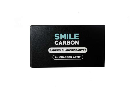 Bandes Blanchissantes Au Charbon Actif Smile Carbon X 14 La Belle