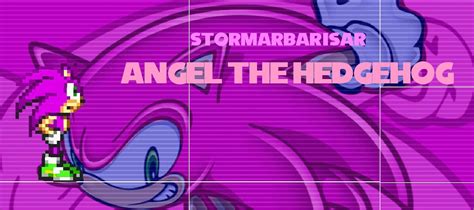 Angel The Hedgehog Wallpaper 1 By Stormarbarisar On Newgrounds