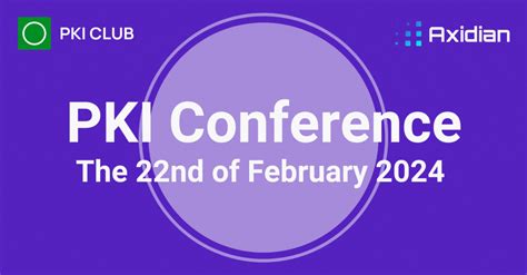 Axidian On Linkedin Pki Pkiconference2024 Pkiclub Itsecurity