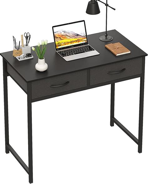 Wohomo Desk With Drawers And Folding Desk Home And Kitchen