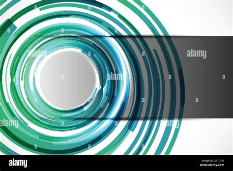 Abstract Green Technology Background Vector Stock Vector Image Art