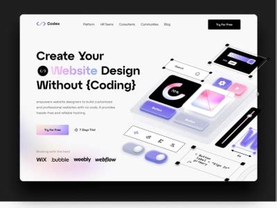 Mobile Web App Front End Design Bubble Io UI UX Landing Page Debugging Upwork