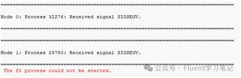 九十三、fluent 出现the F1 Process Could Not Be Started怎么办？？the Fl Process Could Not Be Started Csdn博客
