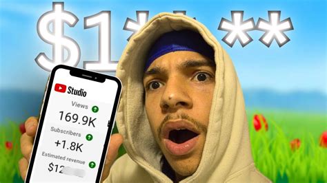 How Much Youtube Paid Me For 160 000 Views YouTube