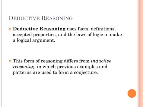 Ppt 25 Conditional Statements And Deductive Reasoning Powerpoint