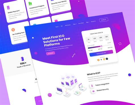 Xd To Elementor Xd To Html Crypto React Js Behance