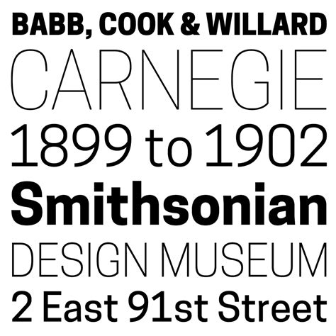 Cooper Hewitt The Typeface Typographica