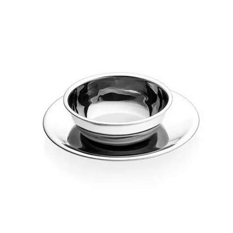Kishco Silver Stainless Steel Finger Bowls Packaging Type Box At