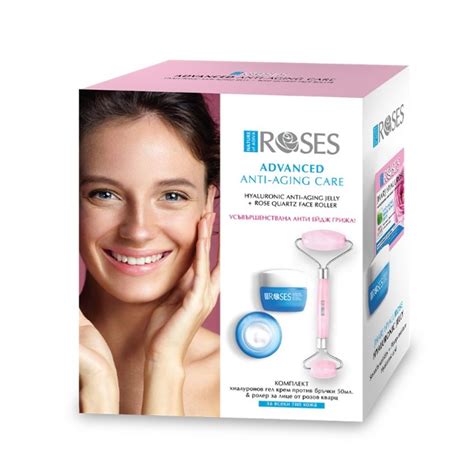 Nature Of Agiva Roses Szett Öregedésgátló Gél Krém 50ml Féldrágakő