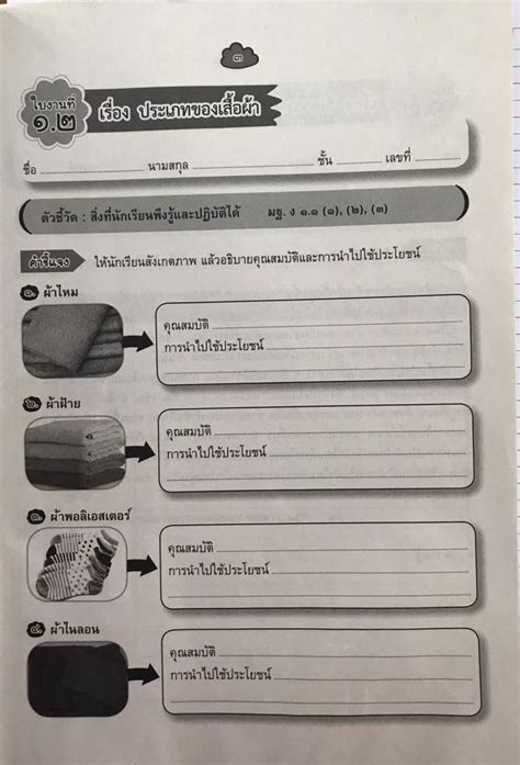 โรงเรียนนาเชือกพิทยาสรรค์ บทเรียนออนไลน์ การงานอาชีพ ภาคเรียนที่ 2 ปี