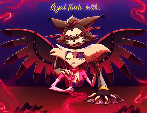 Hazbin Hotel Humanization Angel Dust Hazbin Hotel Husk Hazbin Angel