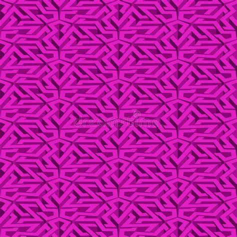 Isometric Seamless Pattern Stock Vector Illustration Of Ornament 59258310