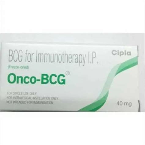40 Onco Bcg Injection Prescription At ₹ 495 Unit In Hyderabad Id