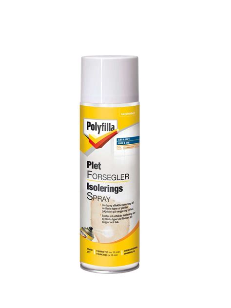 Polyfilla Pletforsegler Spray Størrelse 500 Ml Stark