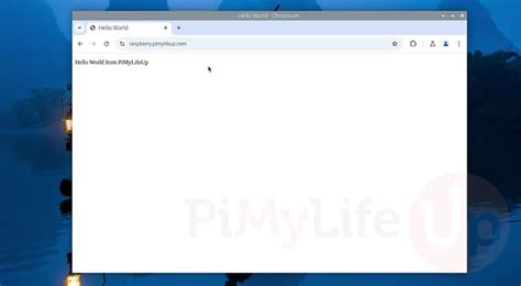 Running A Public Static Website From A Raspberry Pi Pi My Life Up