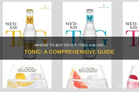 Where To Buy Fever Tree Gin And Tonic A Comprehensive Guide Cysoda