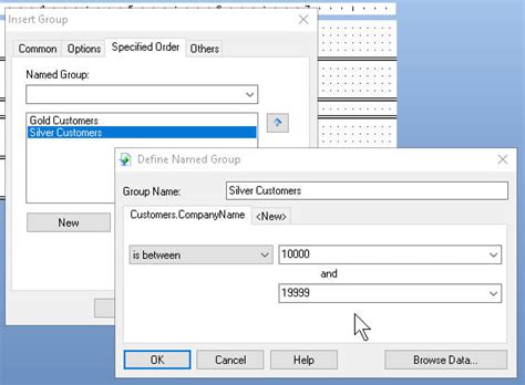 Using Specified Order Grouping In Crystal Reports SkillForge