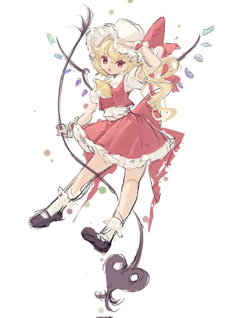 Flandre Scarlet Touhou Drawn By Isiiii Danbooru