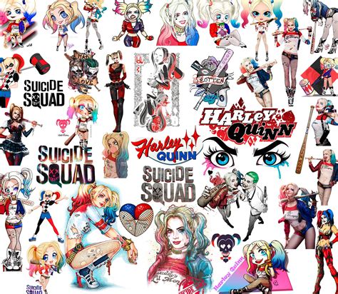 Harley Quinn Svg File Set SVG Bundle LAYERED Cricut Etsy Singapore