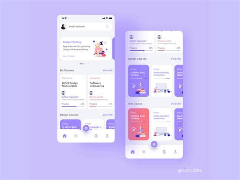 Education Learning Platform By Sync Labs On Dribbble