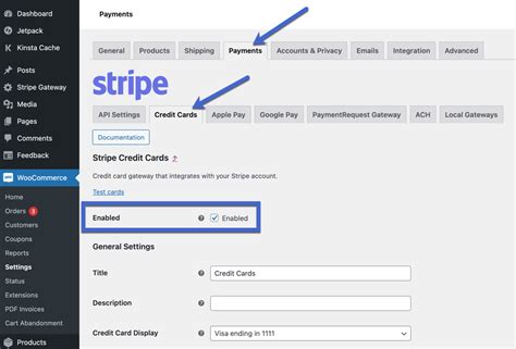 Woocommerce Stripe Tutorial How To Enable Stripe Payments