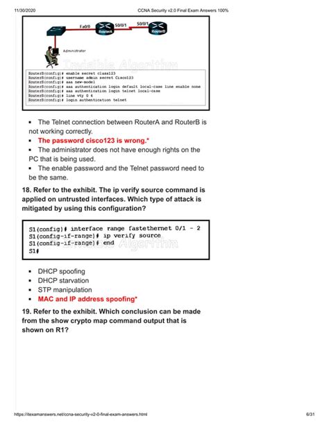 Ccna Security V Final Exam Answers Pdf