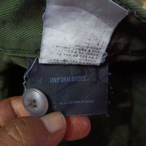 Uniform Bridge Army Style Mens Fashion Bottoms Jeans On Carousell