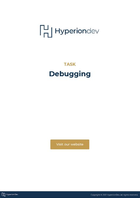 Se L2t18 Debugging Basics Task Debugging Introduction Welcome To The Debugging Task