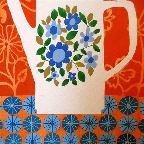 Meakin Coffee Pot Art Print Bistro Art Print Coffee Pot Etsy