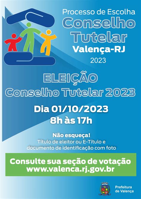Eleição Do Conselho Tutelar 2023 Prefeitura Municipal De Valença Rj