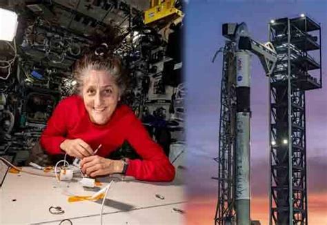 சுனிதா வில்லியம்ஸை மீட்க சர்வதேச விண்வெளி புறப்பட்டது ஸ்பேஸ் எக்ஸ்