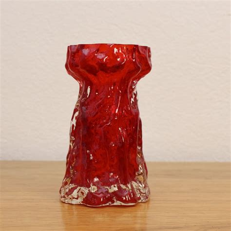 Ruby Red Crystal Vase By Ingrid Glass 1960s 270021