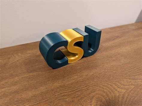Custom Sign 3d Printed Initials 3d Patterned Letters Customizable