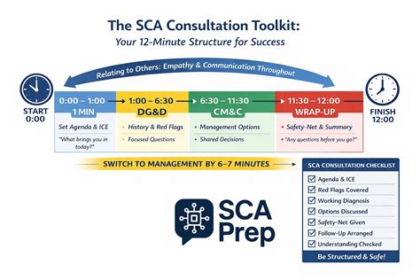 The Mrcgp Sca Consultation Toolkit The 12 Minute Structure For High