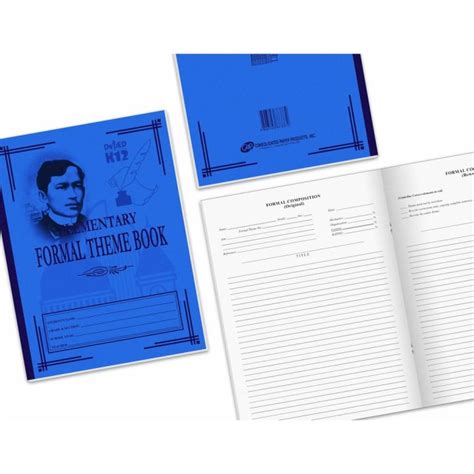 FORMAL THEME NOTEBOOK FOR ELEMENTARY AND HIGH SCHOOL Lazada PH