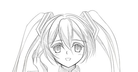 落書き ミク落書き 虹うたのイラスト Pixiv