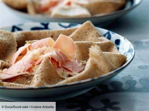 Crêpe jambon fromage facile découvrez les recettes de Cuisine Actuelle