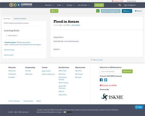 Flood In Assam OER Commons