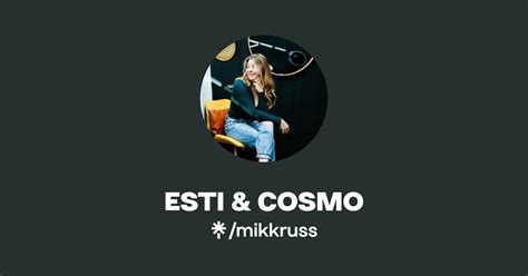 ESTI COSMO Instagram TikTok Linktree