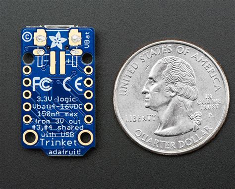 超小型arduino互換ボードtrinket 3v Id 1500