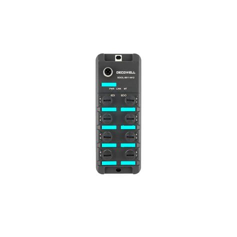 Decowell Sd Series Ip67 Remote Io Sdiol 8811 M12 Io Link Slave Module
