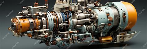 Premium Photo Exploded Assembly Mastery Highly Detailed Chaos In 50 Ar