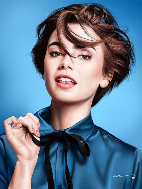 HD Wallpaper Jinsung Lim Brunette Women Open Mouth Looking At