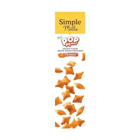Pop Mmms Cheddar Veggie Flour Baked Snack Crackers 4 Oz At Whole Foods