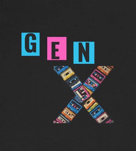 Gen X Tee Mixed Tapes Mosh Pits Fun Concert Tee Generation X Band Tee