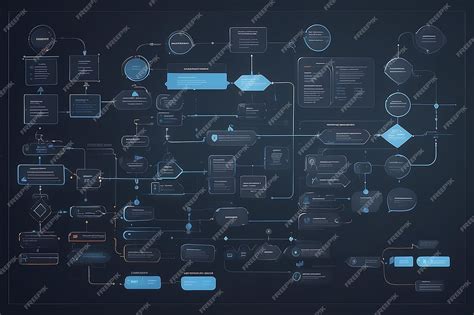 Premium Photo Ux Ui Flowchart Application Development Prototype Design User Experience Concept