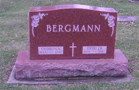 Otto Frederick Bergmann 1878 1945 Find A Grave Memorial