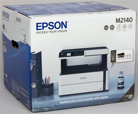 Обзор компактного монохромного МФУ Epson M2140
